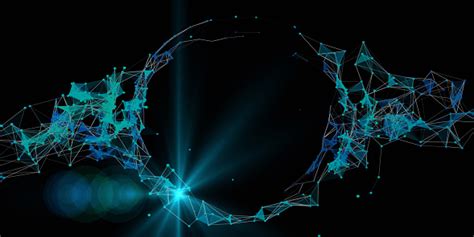 다각형 그리드 구형 형태 및 스팟이 있는 추상적인 배경입니다 인공지능 빅 데이터 비즈니스 기술 및 과학 미래 시각화 가상현실에 대한 스톡 벡터 아트 및 기타 이미지 Istock