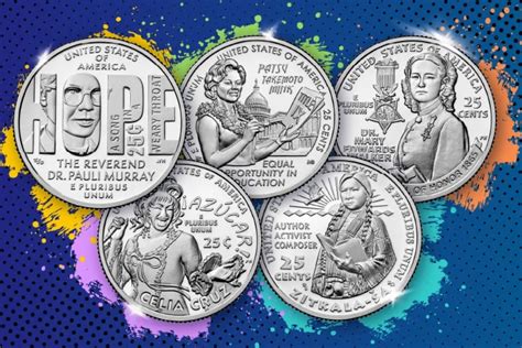 Meet The Five Iconic American Women Gracing The 2024 Quarters