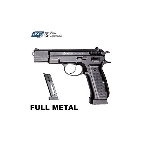 Comprar Online Pistola Asg Cz 75 Blowback Full Metal Da Marca Asg