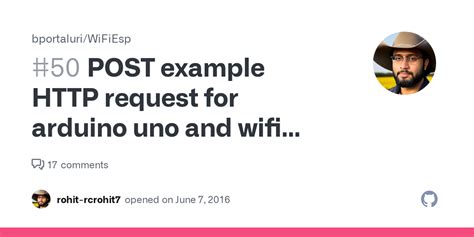 POST Example Request For Arduino Uno And Wifi Esp Issue Bportaluri WiFiEsp GitHub