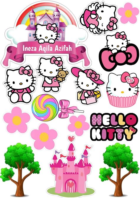 Hello Kitty Cake Topper Artofit