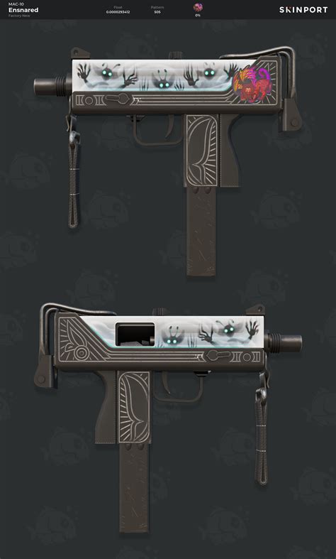 Mac 10 Ensnared Factory New Counter Strike 2 Skinport