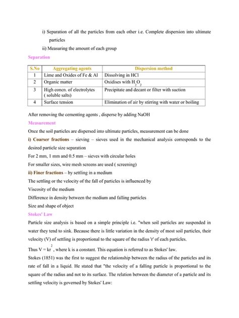 Typed Notes 29 Soil Texturepdf A4agriculture Typed Notes 29 Soil Texturepdf A4agriculture
