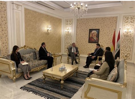 Dr Dindar Zebari On Twitter I Welcomed The Newly Appointed Cg Of