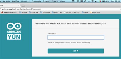 Arduino Yun Configurazione Avanzata Cambio Ssid Mauro Alfieri Robot