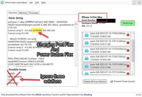 Shared Post New Panic Logs