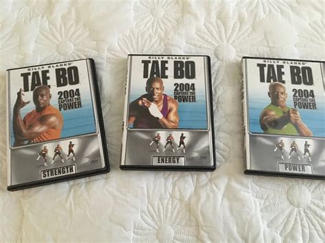 Billy Banks Tae Bo 2004 Capture The Power Strength Energy Power 3 Dvd