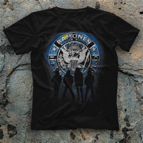 Ramones Black Unisex T Shirt Tees Shirts Ramones T Shirt Metal T
