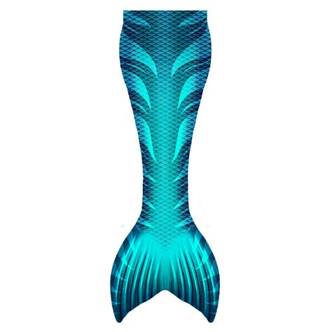 Aquamarine Allure Mermaid Tail Skin Two Oceans Mermaid Tails
