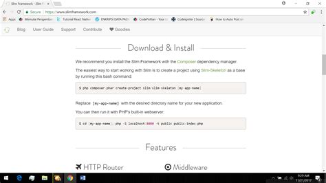 Tutorial Lengkap Install Framework Slim Crud Pemrograman Framework Kelompok 01