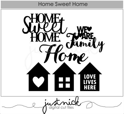 Free Home Sweet Home Svg Artofit