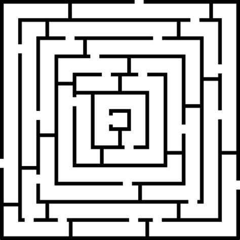 Maze Flat Royalty Free Vector Image Vectorstock