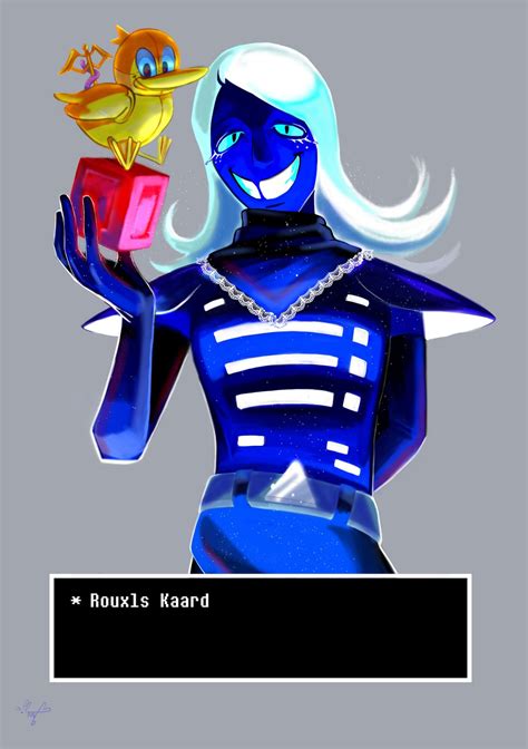 Deltavember Rouxls Kaard I Still Have No Idea How To Draw Him R Deltarune