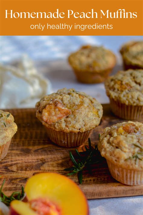 Peach Oatmeal Muffins With Fresh Frozen Or Canned Peaches Recipe