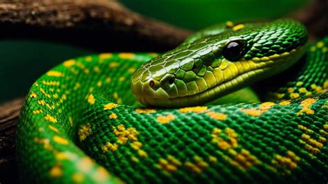 The Snake Species Green Rat Snake Information And Characteristics