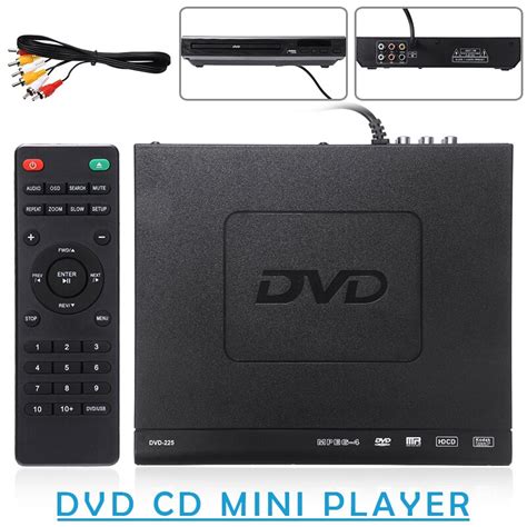 Hd Vcd Cd Mini Player Portable Household Music Dis Vicedeal