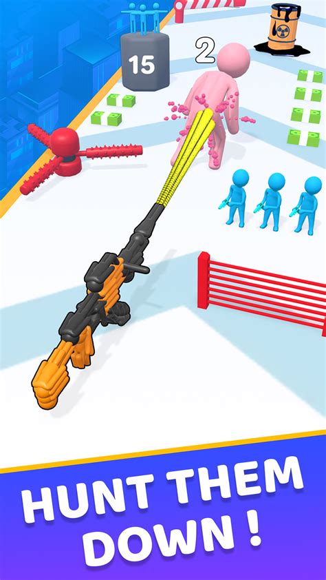 human gun craft weapon run behance