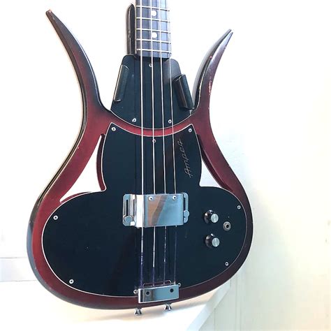 Ampeg Asb 1 Devil Bass Sunburst Reverb