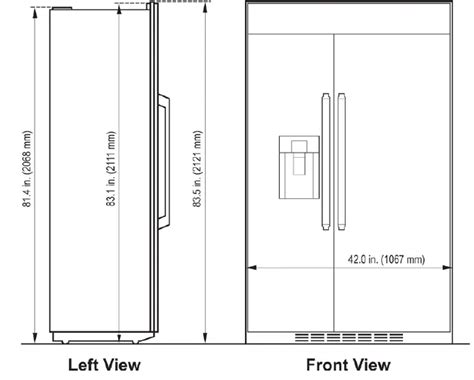 Dacor Dyf42sbiws Discovery 42 Stainless Built In Refrigerator