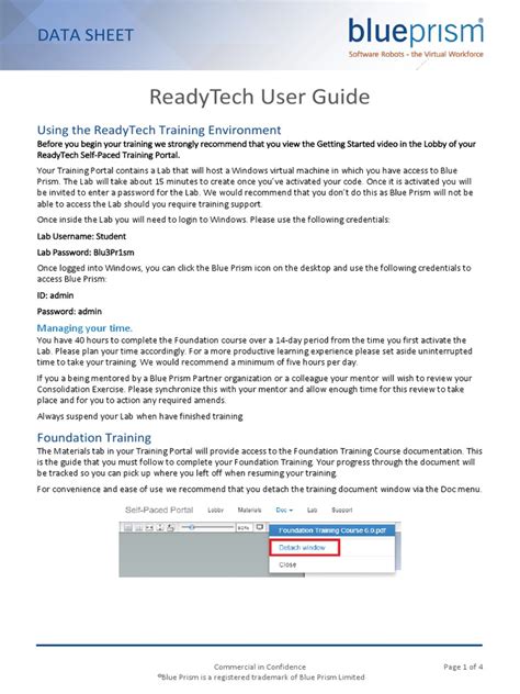 Foundation Training Readytech User Guide Pdf Pdf Login User Computing