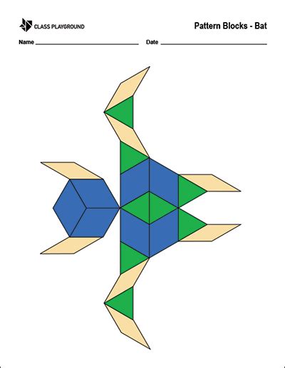 Pattern Blocks Class Playground