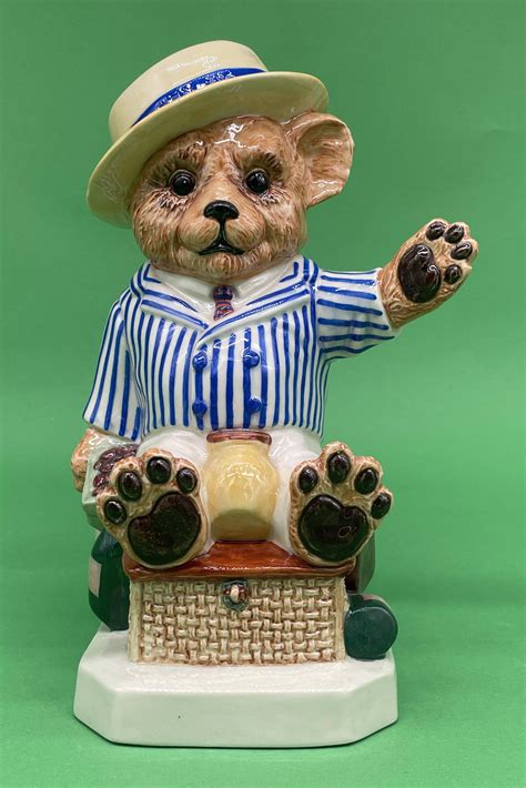 Henley Teddy Bear Toby Jug Kevin Francis Ceramics 1990