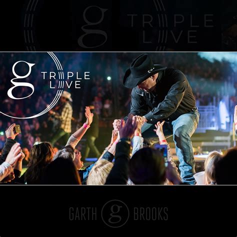 Garth Brooks Triple Live Album Cover Twistermc