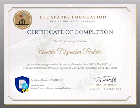 Asmita Padole On Linkedin Internship Webdevelopment Thankyou Experience Sparksfoundation