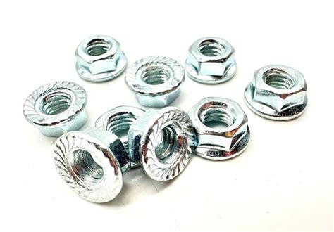 M6 Flange Nut Serrated Nut For Ultimate Clamping And Grip Force