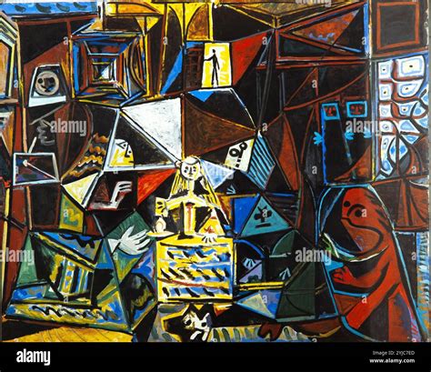 Pablo Picasso Las Meninas 1957 Oil On Canvas 129 X 161 Cm Mpb