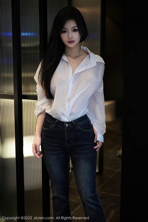 Xiuren秀人网 No7645 谭小灵 牛仔裤美腿 微图坊