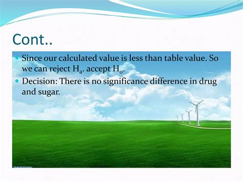 Hypothesis Testing A Single Sample Test Pptx