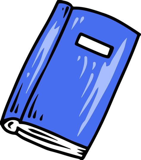 Blue Textbook Cartoon 67940513 Vector Art At Vecteezy