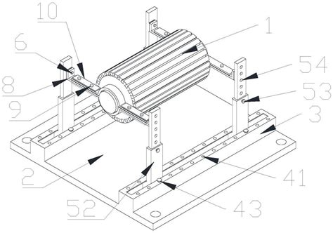 一种具有减震结构的电机支架的制作方法