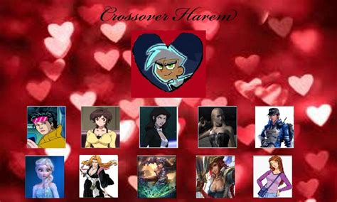 Danny Phantoms Crossover Harem By Wolfknight30 On Deviantart