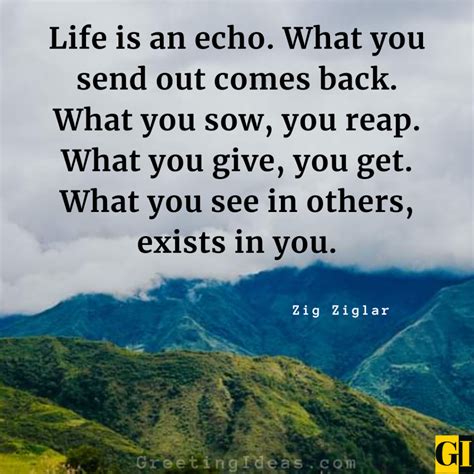 60 Deep And Inspiring Echo Quotes And Sayings
