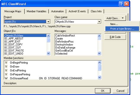 This Tutorial Demonstrates The Steps On Building A Persistent Storage Client MFC Project And