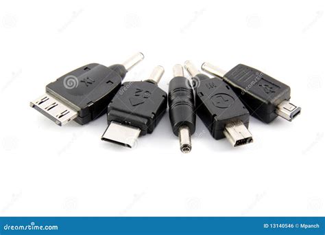 Cell Phone Adapters Stock Photo Image Of Jack Metal