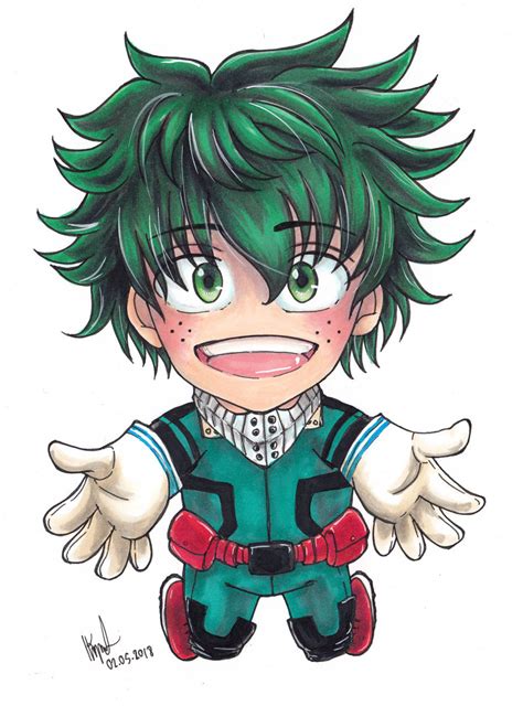 Chibi Deku By Sangzhimeart On Deviantart