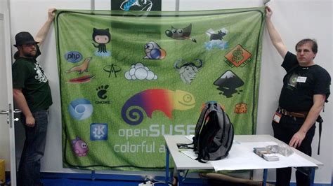 all mine opensuse at linuxtag 2013