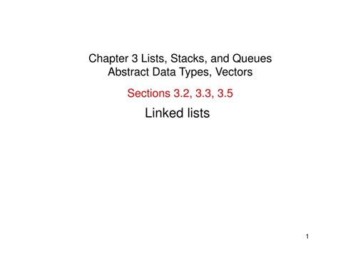 PPT Linked Lists PowerPoint Presentation Free Download ID