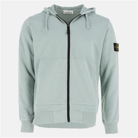 Zipped Hoodie Stone Island At Michael Doxey Blog