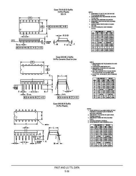 Sn74ls10 Datasheet Pdf Triple 3 Input Nand Gate Download Motorola
