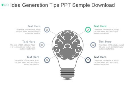 Idea Generation Tips Ppt PowerPoint Presentation Styles