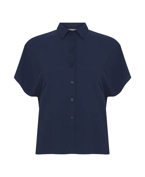 Camisa Adele Azul Marinho