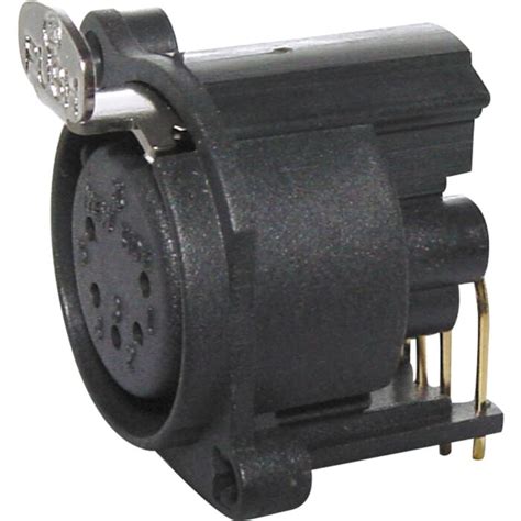 5 Pin Female 90deg Pcb Mount Compact Xlr Buy In Australia Ap0877 Core Electronics