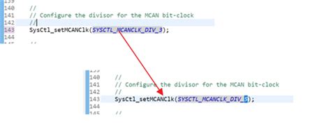 tms320f280039c always can error at import sample of mcan or can
