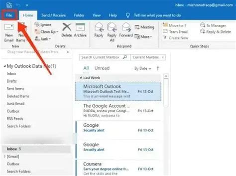 How To Change Password In Outlook Step By Step Guide GeeksforGeeks