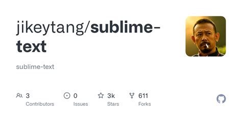 GitHub Jikeytang Sublime Text Sublime Text