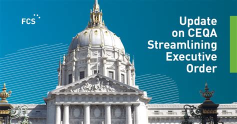 Update On Ceqa Streamlining Executive Order